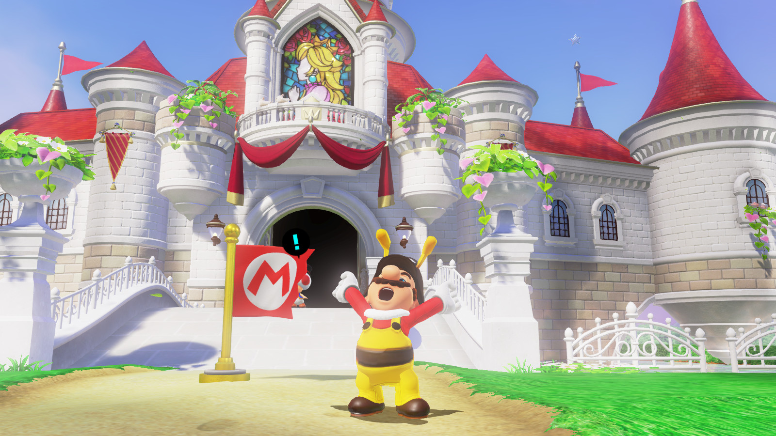Bee Power-Up Outfit Mod for Super Mario Odyssey | SMO Mods