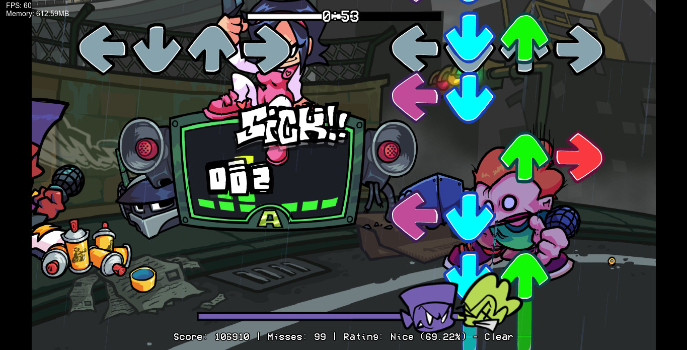 FNF Double Arrows ONLY! (Flashing Lights) Mod for Friday Night Funkin ...