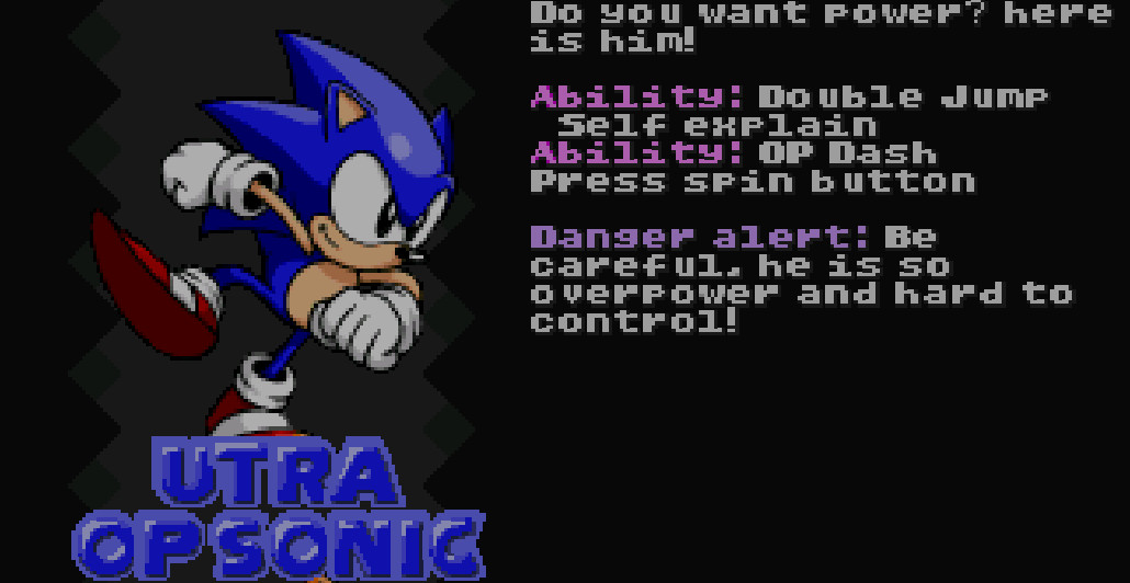 Ultra O.P. Sonic (UOPS) Mod for Sonic Robo Blast 2 | SRB2 Mods