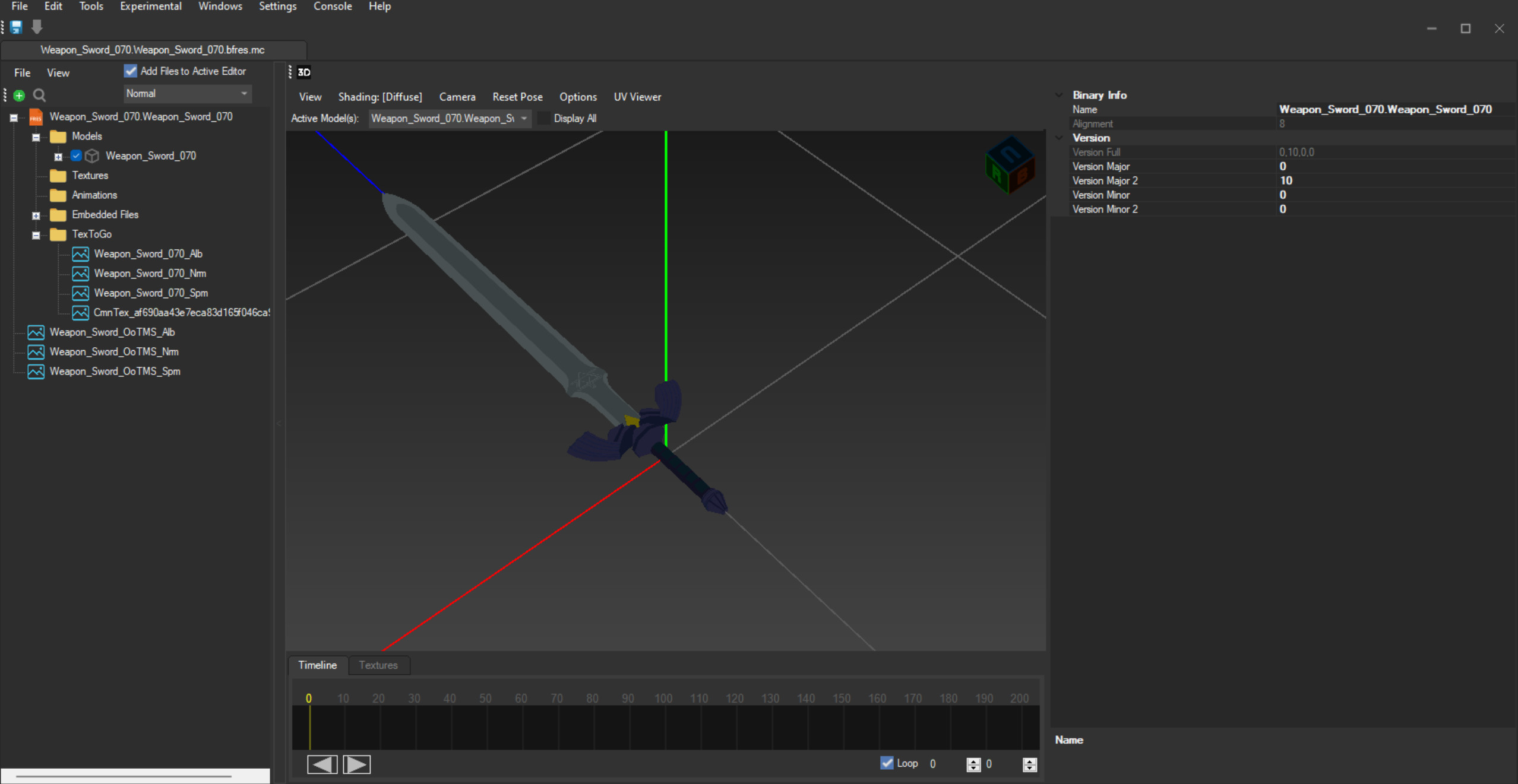 OoT Master Sword over TOTK Master Sword Mod for The Legend of Zelda ...