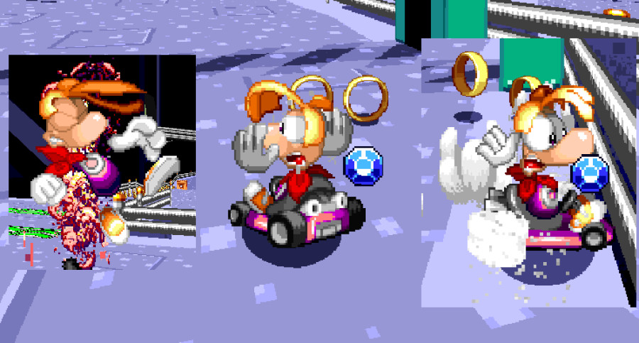 FIXED UPLOAD |Classic Rayman | Ring Racers Style Mod for Dr. Robotnik's ...