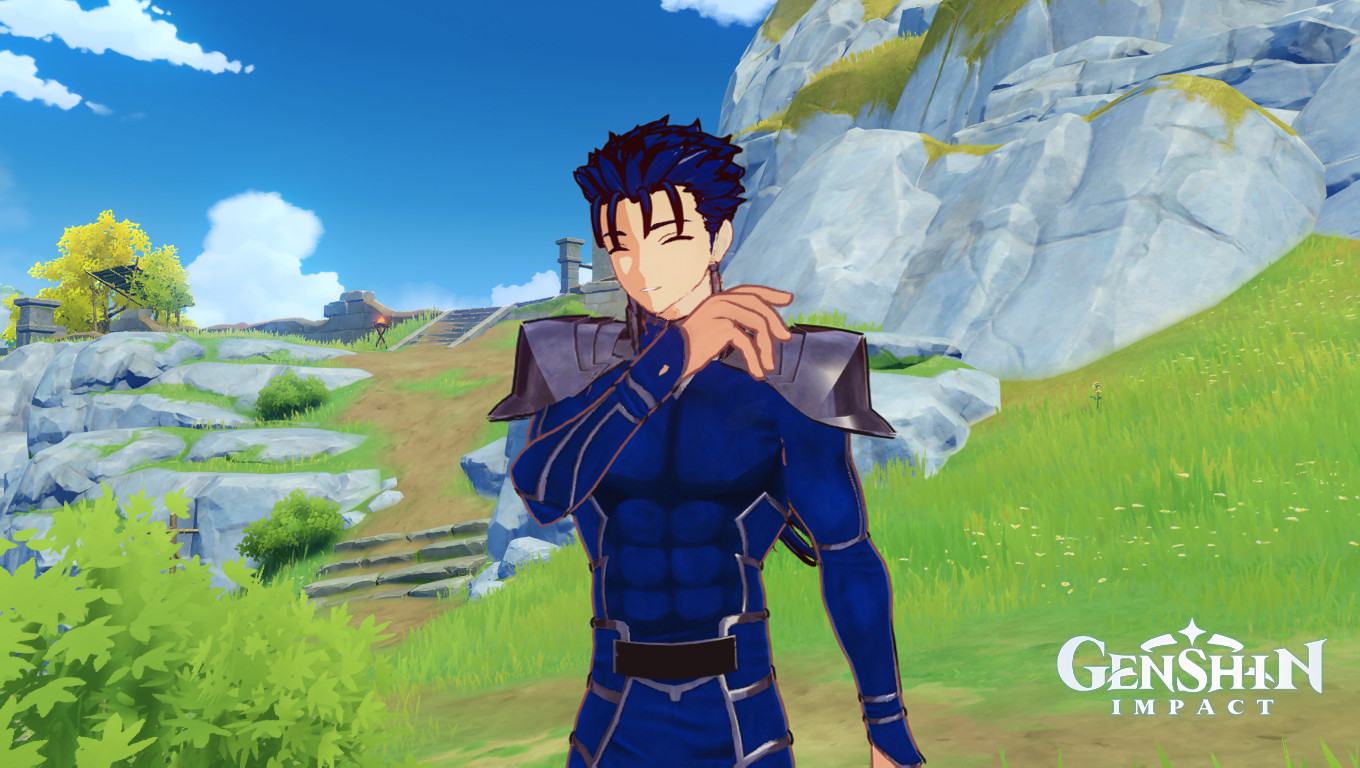 [FATE] Lancer Cu Chulainn + Gáe Bolg Mod for Genshin Impact | GI Mods