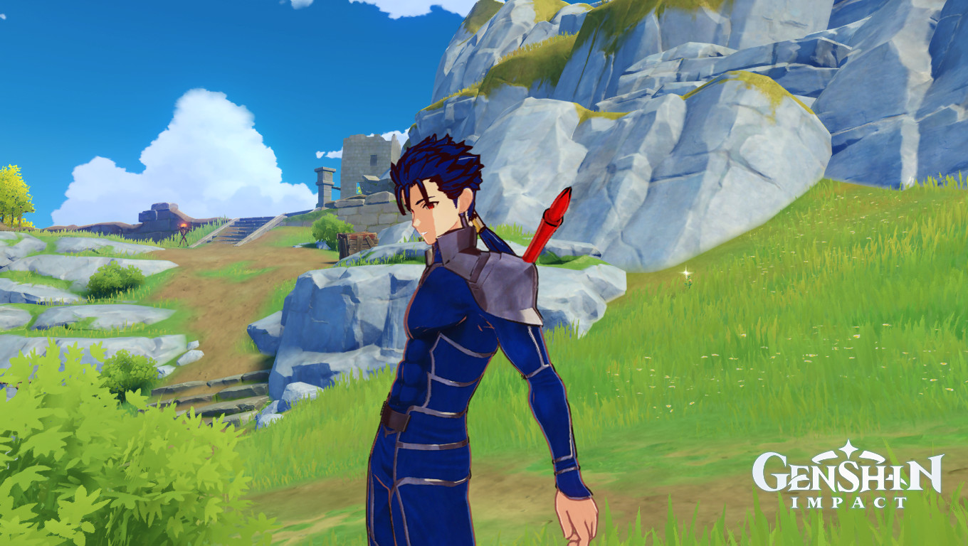 [FATE] Lancer Cu Chulainn + Gáe Bolg Mod for Genshin Impact | GI Mods