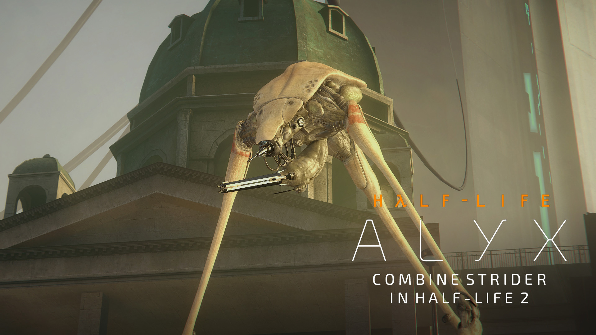 Half-Life: Alyx Combine Strider in Half-Life 2 Mod for Half-Life 2 | HL2 Mods