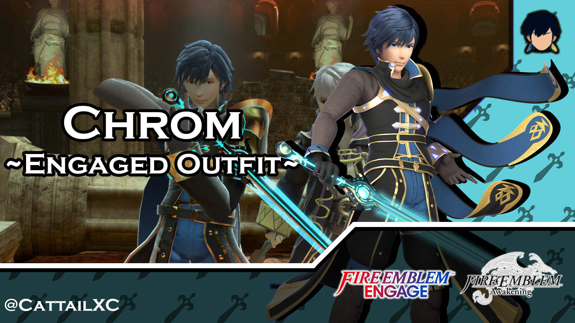 Engaged Chrom Mod for Super Smash Bros. Ultimate | SSBU Mods