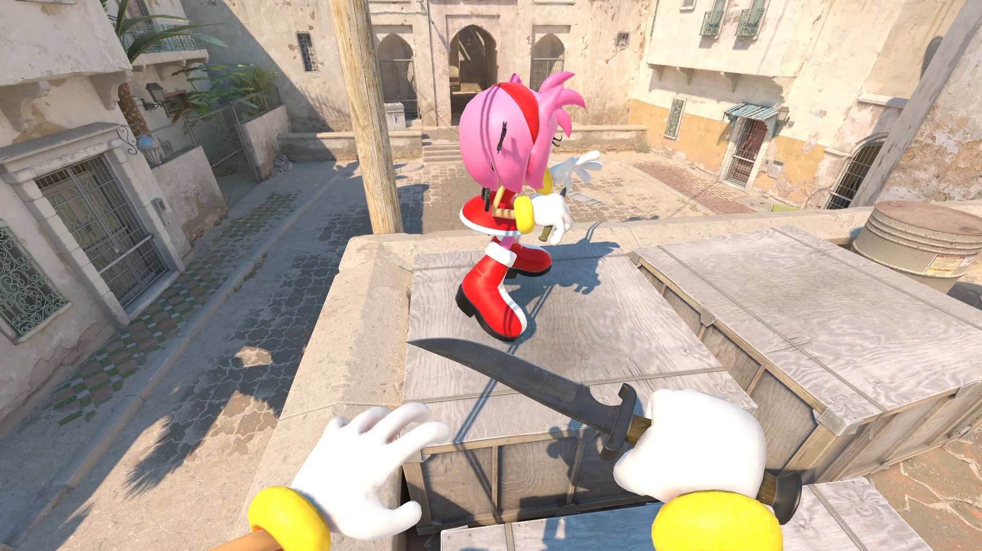 Amy Rose Player Model Mod for Counter-Strike 2 | CS2 Mods