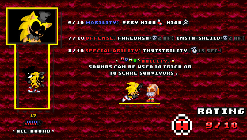 Hectic Hedgehogs Pack V1.1.0.1 and Android Update! Mod for Sonic.EXE ...