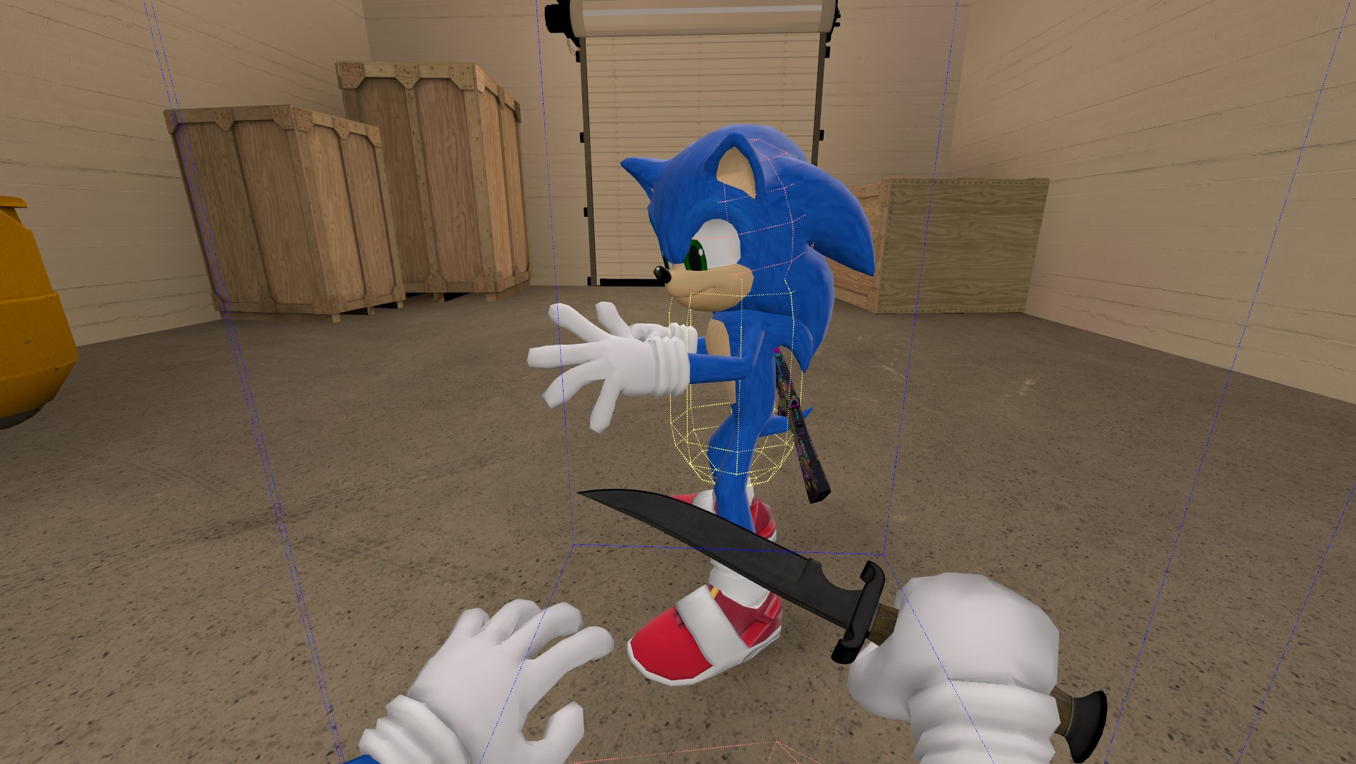 Sonic X Player Model Mod for Counter-Strike 2 | CS2 Mods