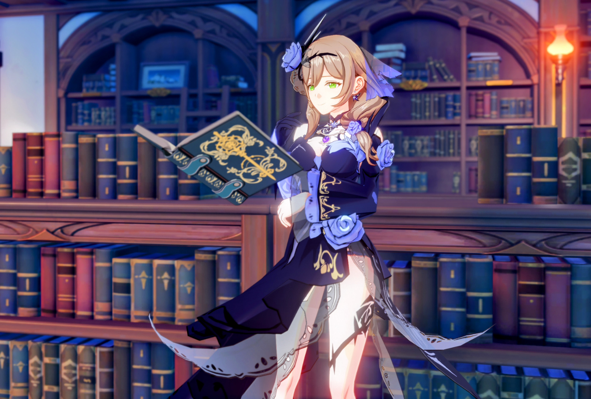 Rosemary Librarian Lisa Mod for Genshin Impact | GI Mods