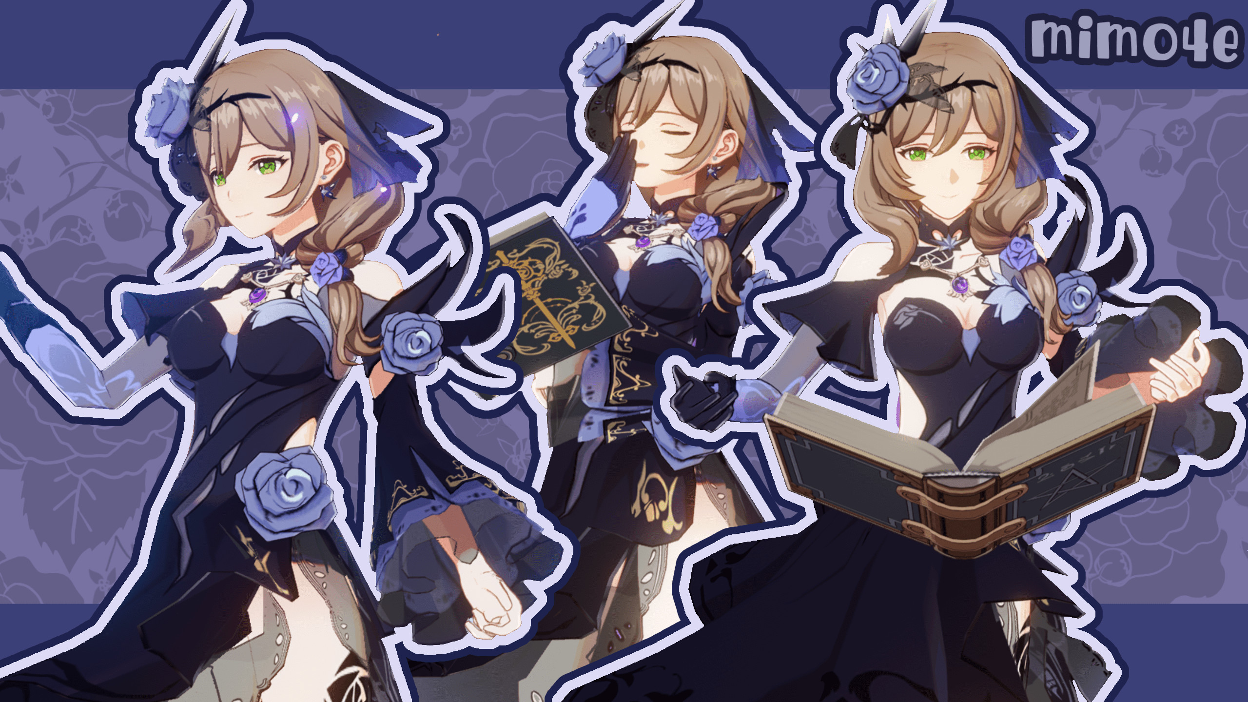 Rosemary Librarian Lisa Mod for Genshin Impact | GI Mods