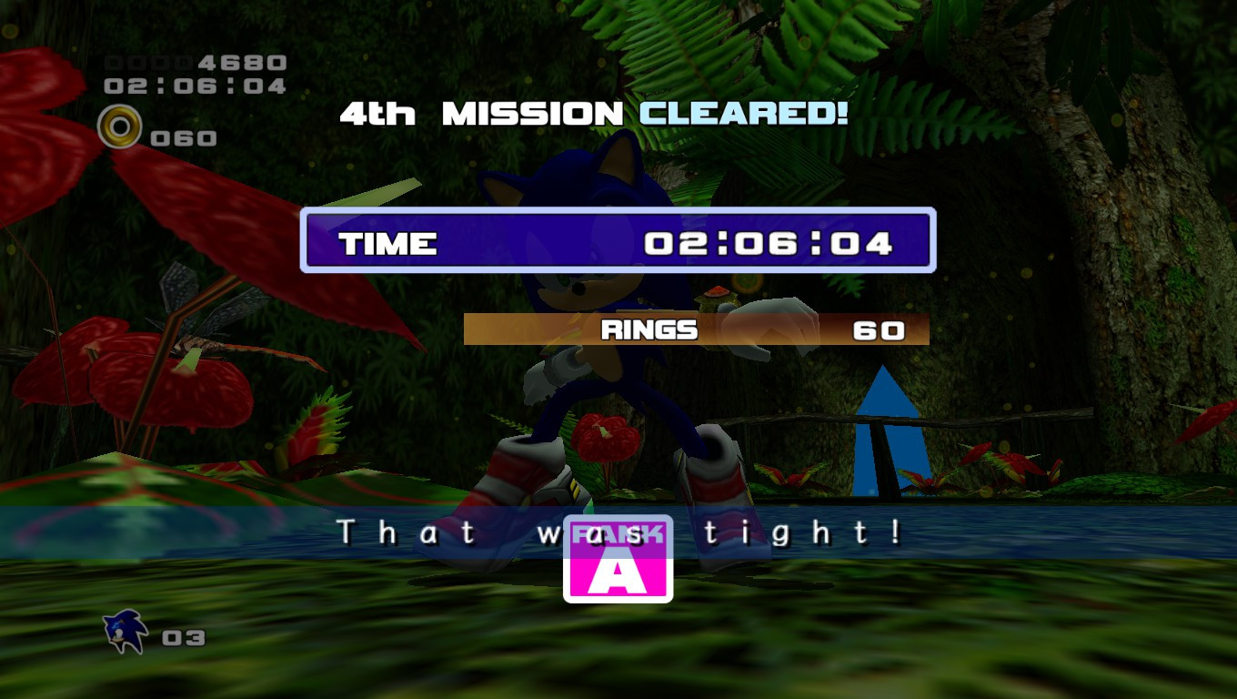 4th Mission with Time Based Ranking Mod for Sonic Adventure 2 | SA2 Mods
