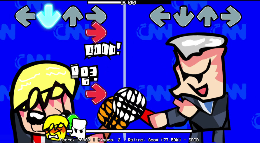 Death Debate but i added FNF Style Sprites Mod for Friday Night Funkin ...