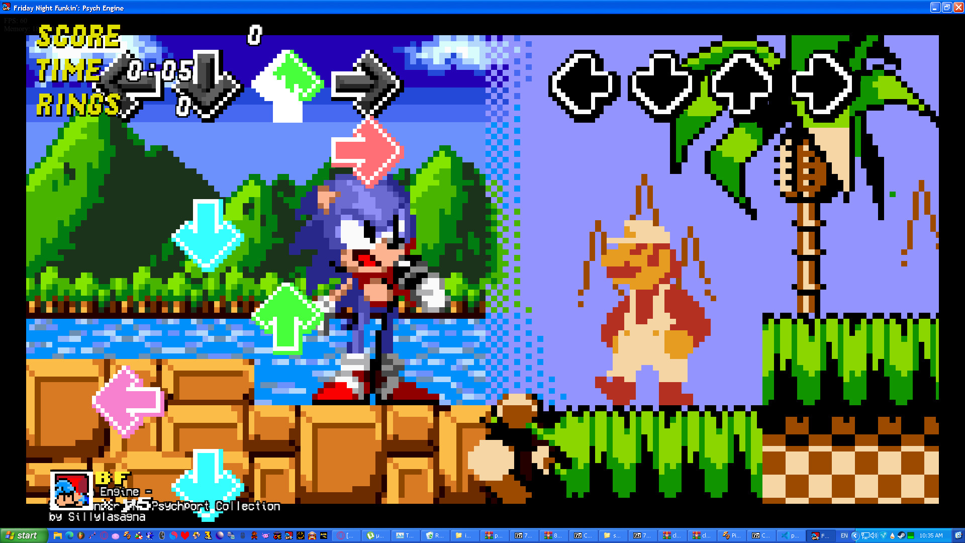 Sonic 2 Hud & Rating Mod for Friday Night Funkin' | FNF Mods