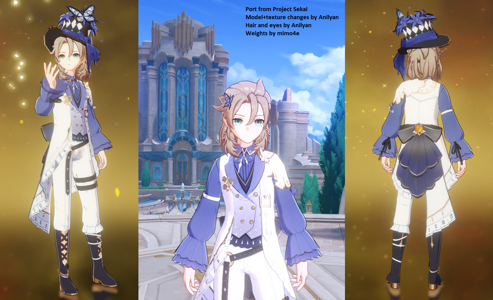 Fontaine Albedo Mod for Genshin Impact | GI Mods