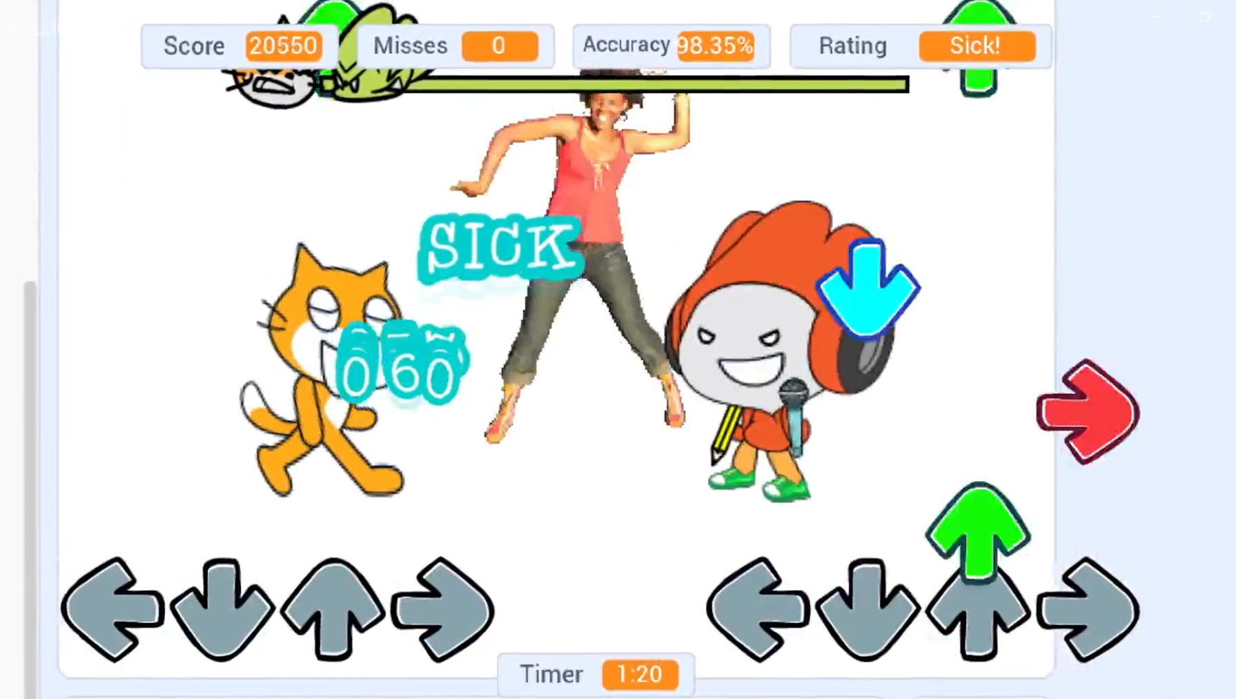 FNF' SCRATCH MOD Mod for Friday Night Funkin' | FNF Mods