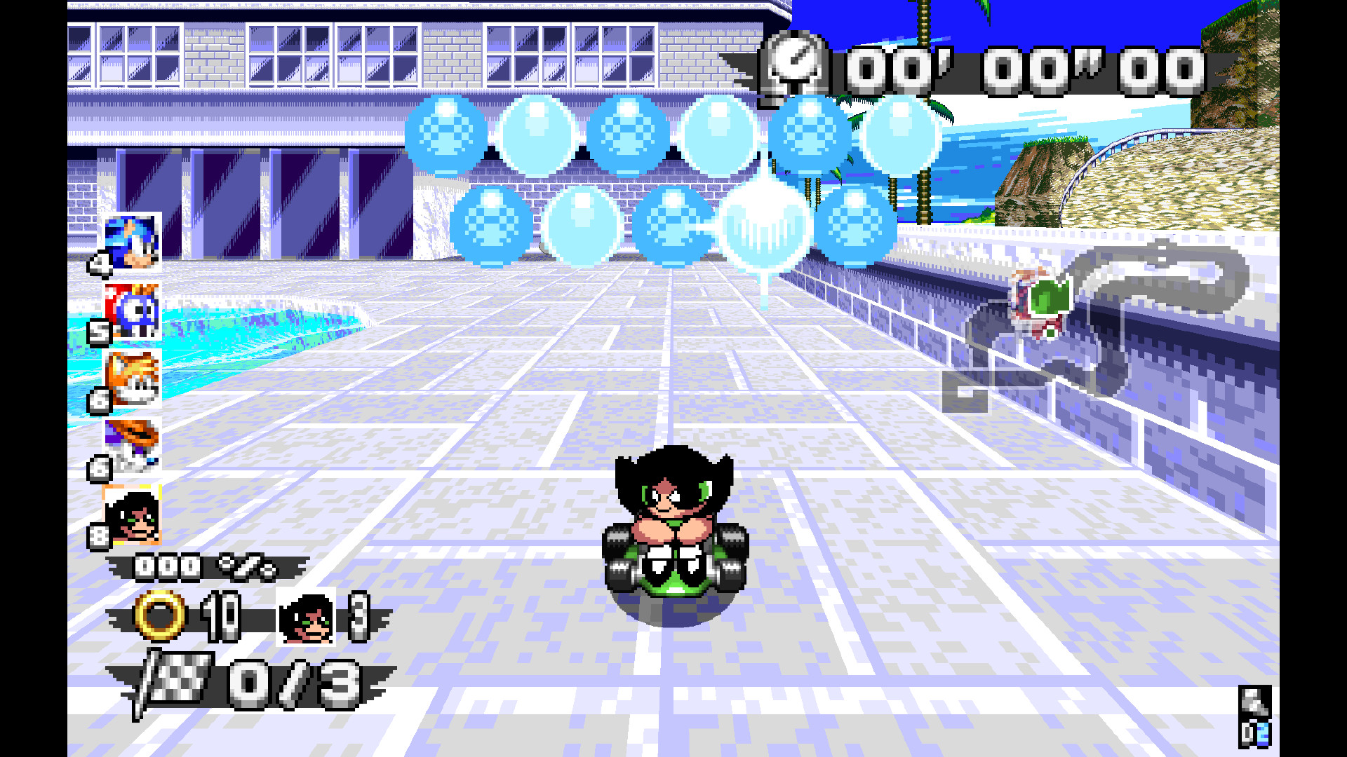 Buttercup in Ring Racers (Pizza Tower Artstyle) Mod for Dr. Robotnik's ...