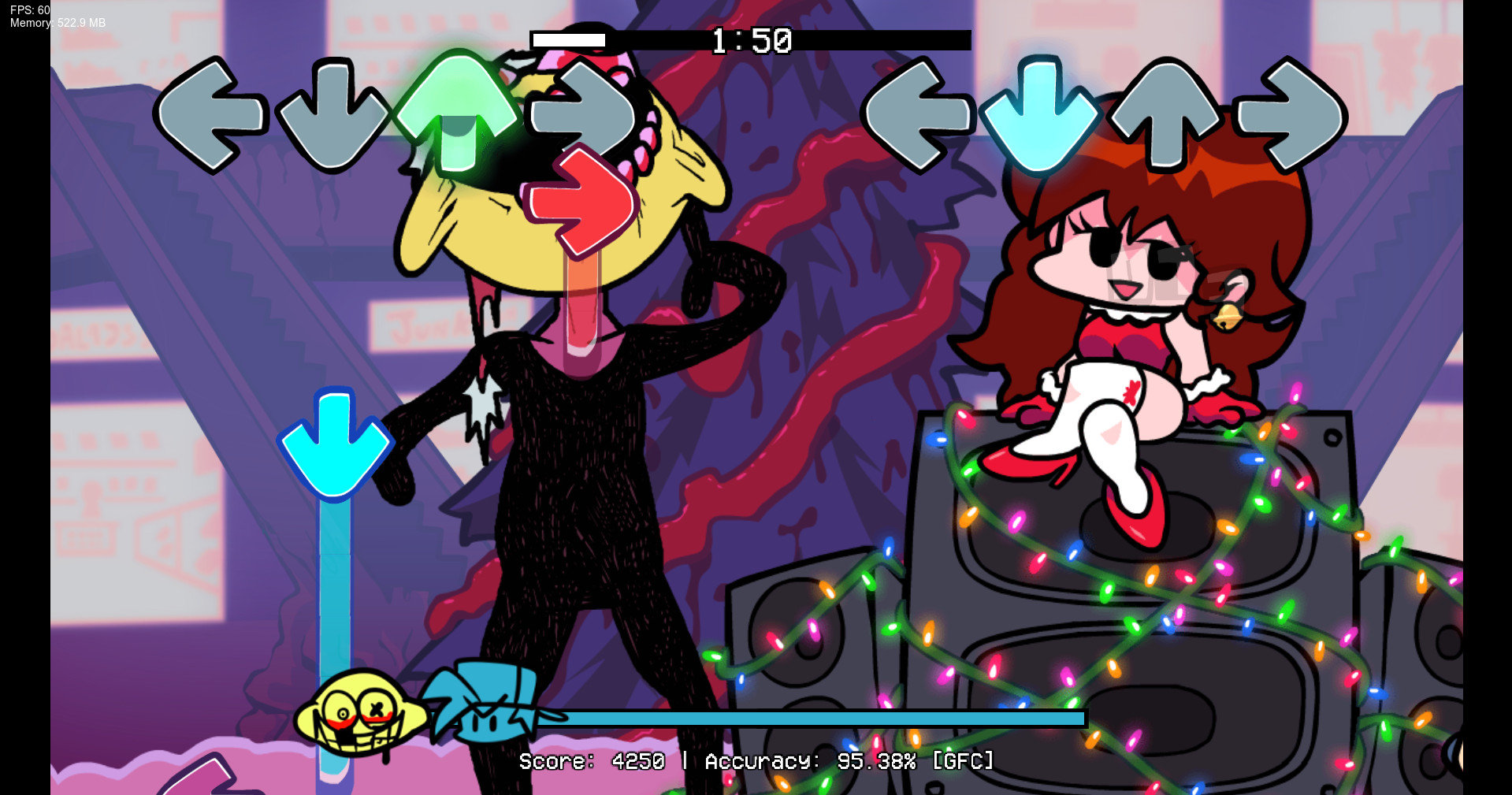 Cleaner HUD for Psych Engine 0.6.3 Mod for Friday Night Funkin' | FNF Mods