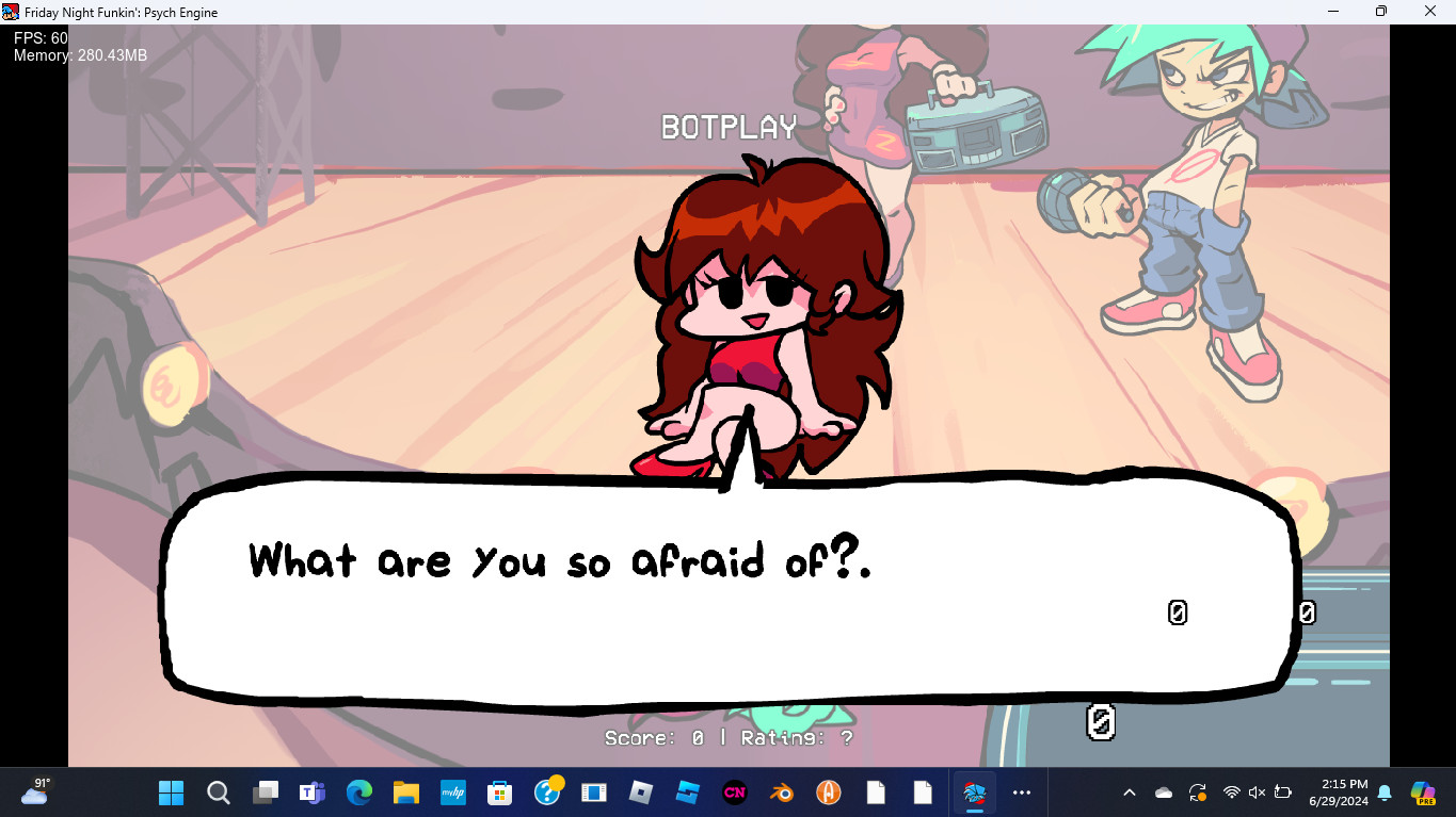 FNF: FUNKADELIX with HD dialogue Mod for Friday Night Funkin' | FNF Mods