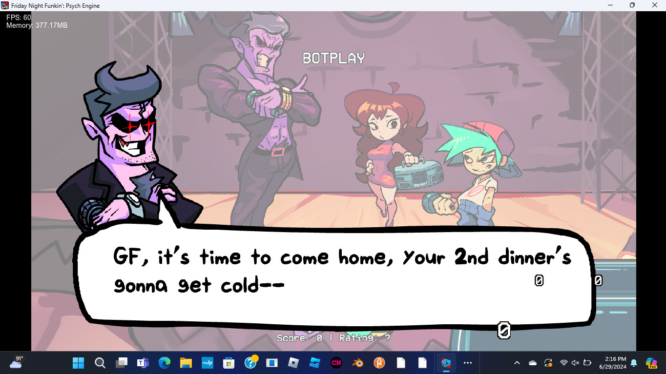 FNF: FUNKADELIX with HD dialogue Mod for Friday Night Funkin' | FNF Mods