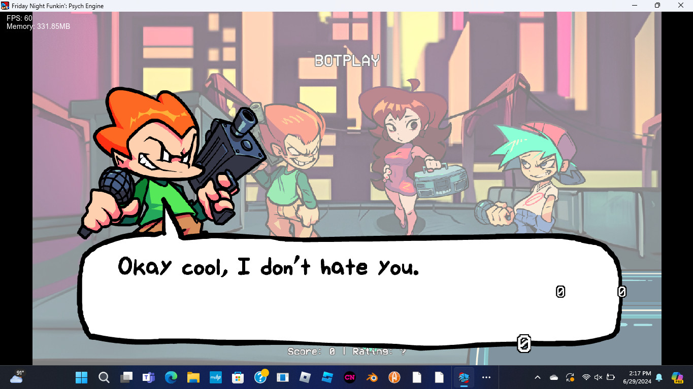 FNF: FUNKADELIX with HD dialogue Mod for Friday Night Funkin' | FNF Mods