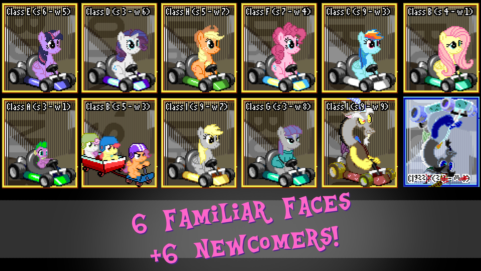 Ringracers! PonyKart Pack! Mod for Dr. Robotnik's Ring Racers | DRRR Mods