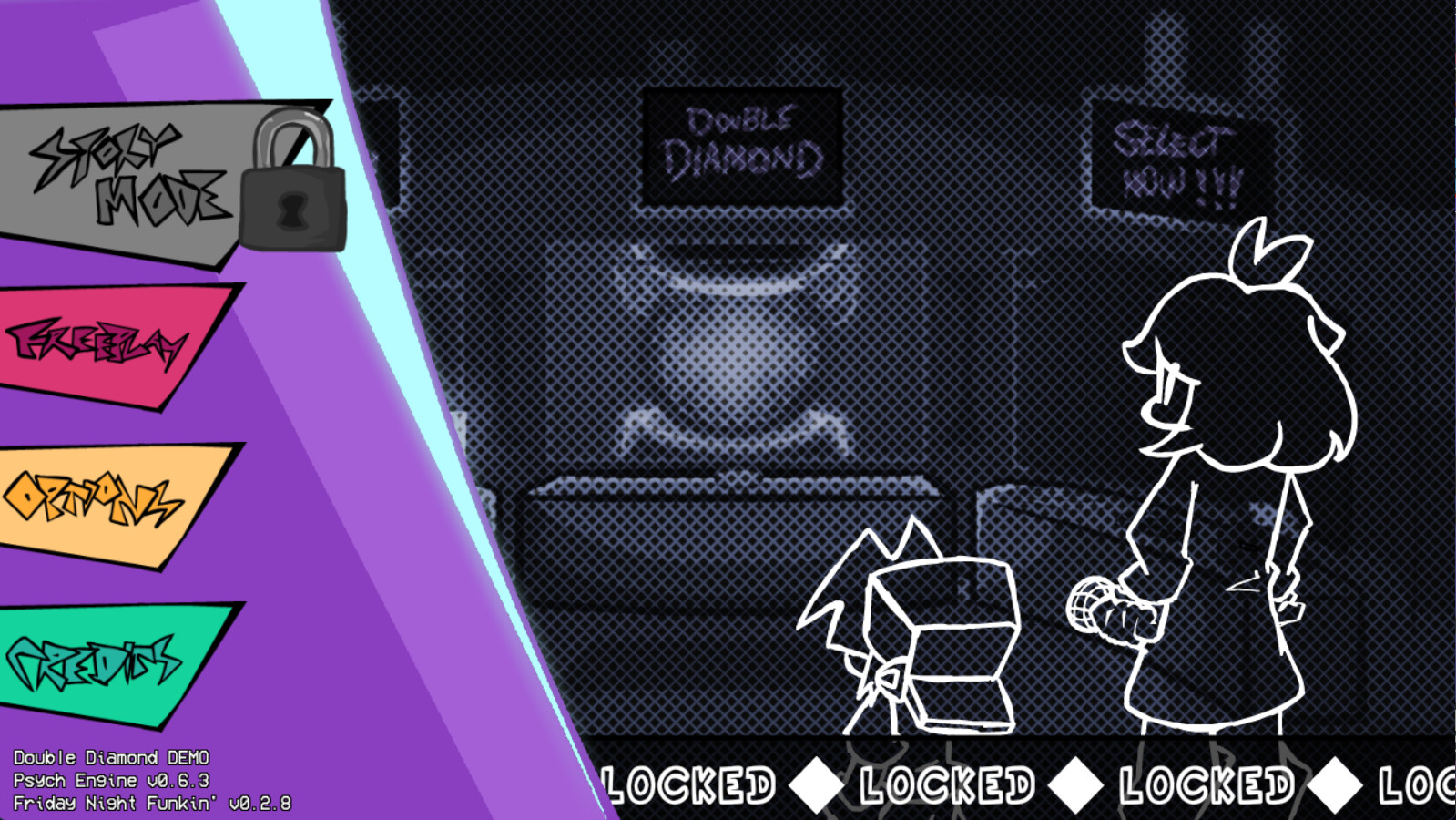 FRIDAY NIGHT FUNKIN': DOUBLE DIAMOND [DEMO] Mod for Friday Night Funkin ...