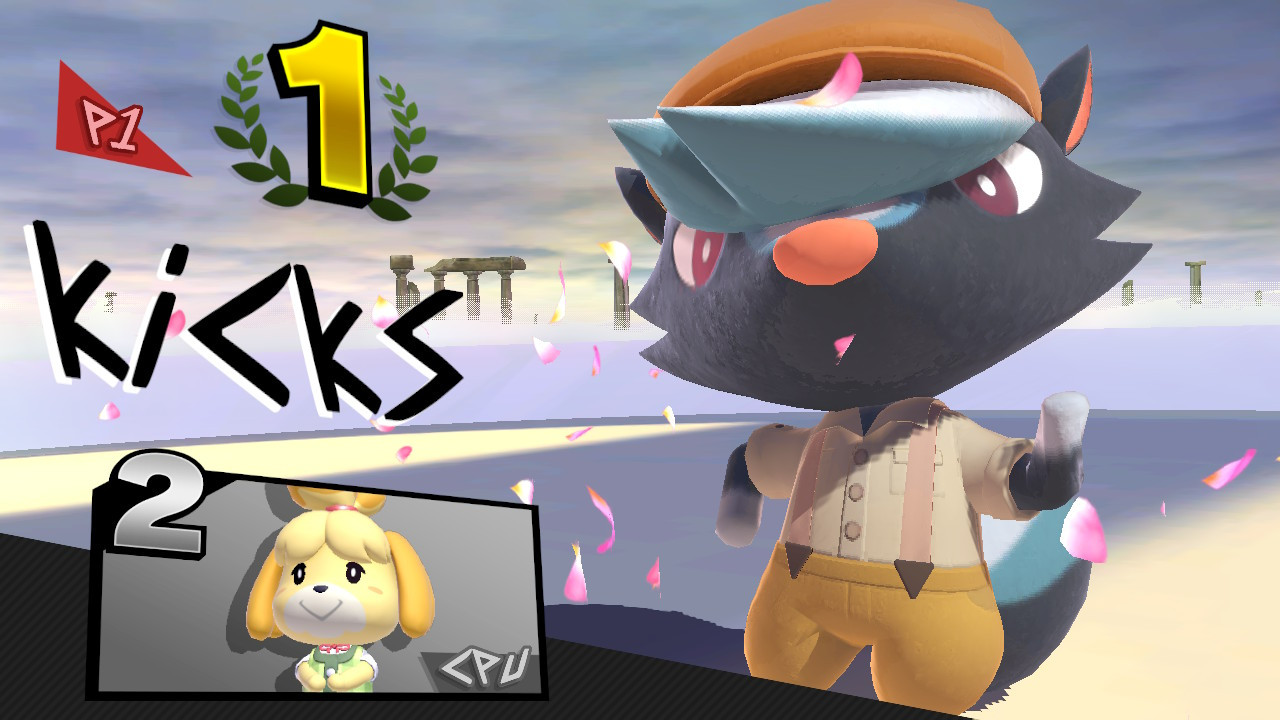 Kicks (Animal Crossing:City Folk) Mod for Super Smash Bros. Ultimate ...