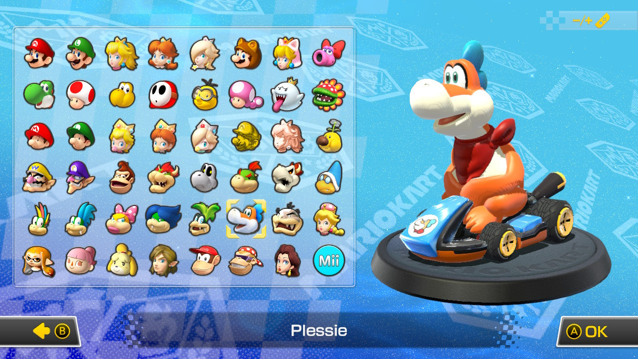 Plessie Mod for Mario Kart 8 Deluxe | MK8D Mods