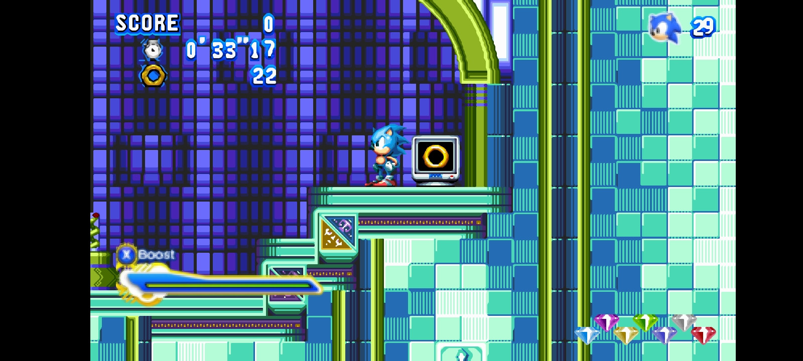 Sonic Generations Style HUD + Monitors Mod for Sonic 3 A.I.R. | S3AIR Mods