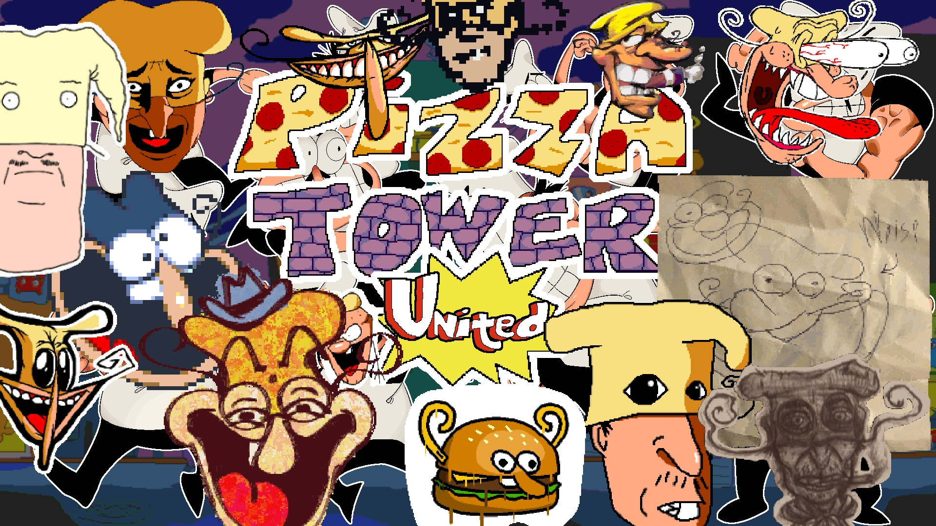 Pizza Tower United Noise Update Mod for Pizza Tower | PT Mods