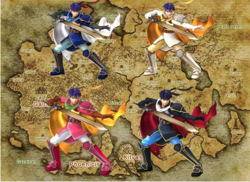 FE9 Inspired Recolors for Greil Ike Mod for Super Smash Bros. Brawl ...