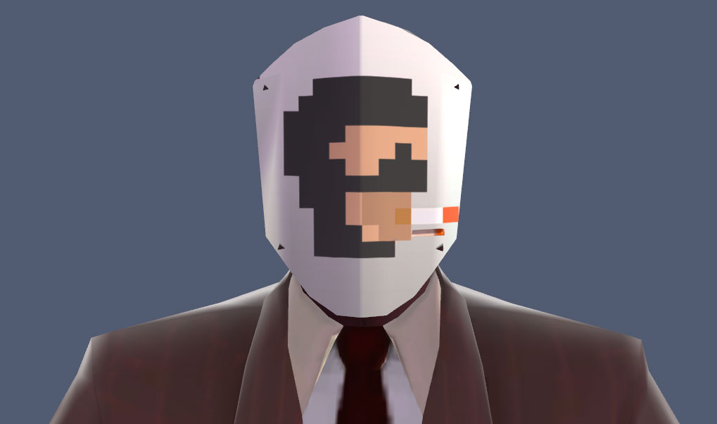 8-bit Spy Mask Pack 2: Faces [Team Fortress 2] [Mods]