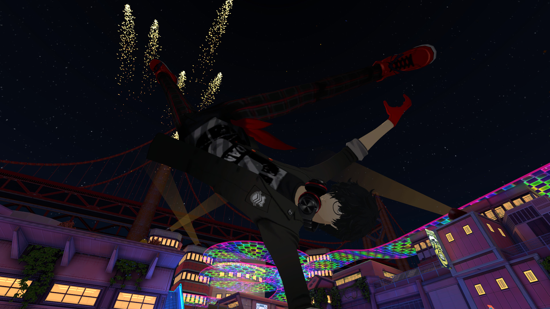 Ren Amamiya (Persona 5 Dancing) Mod for Bomb Rush Cyberfunk | BRC Mods