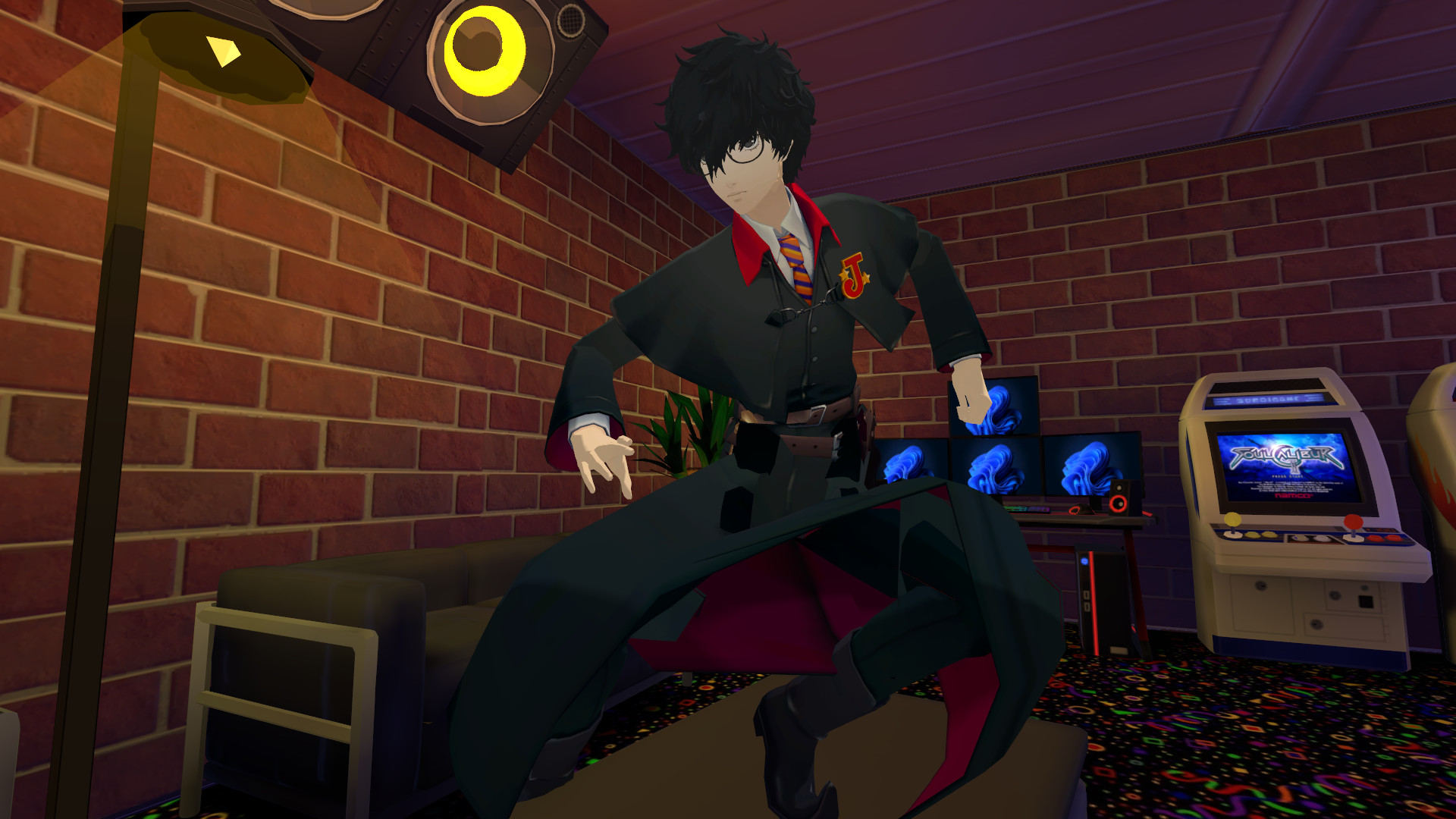 Ren Amamiya (Persona 5 Dancing) Mod for Bomb Rush Cyberfunk | BRC Mods