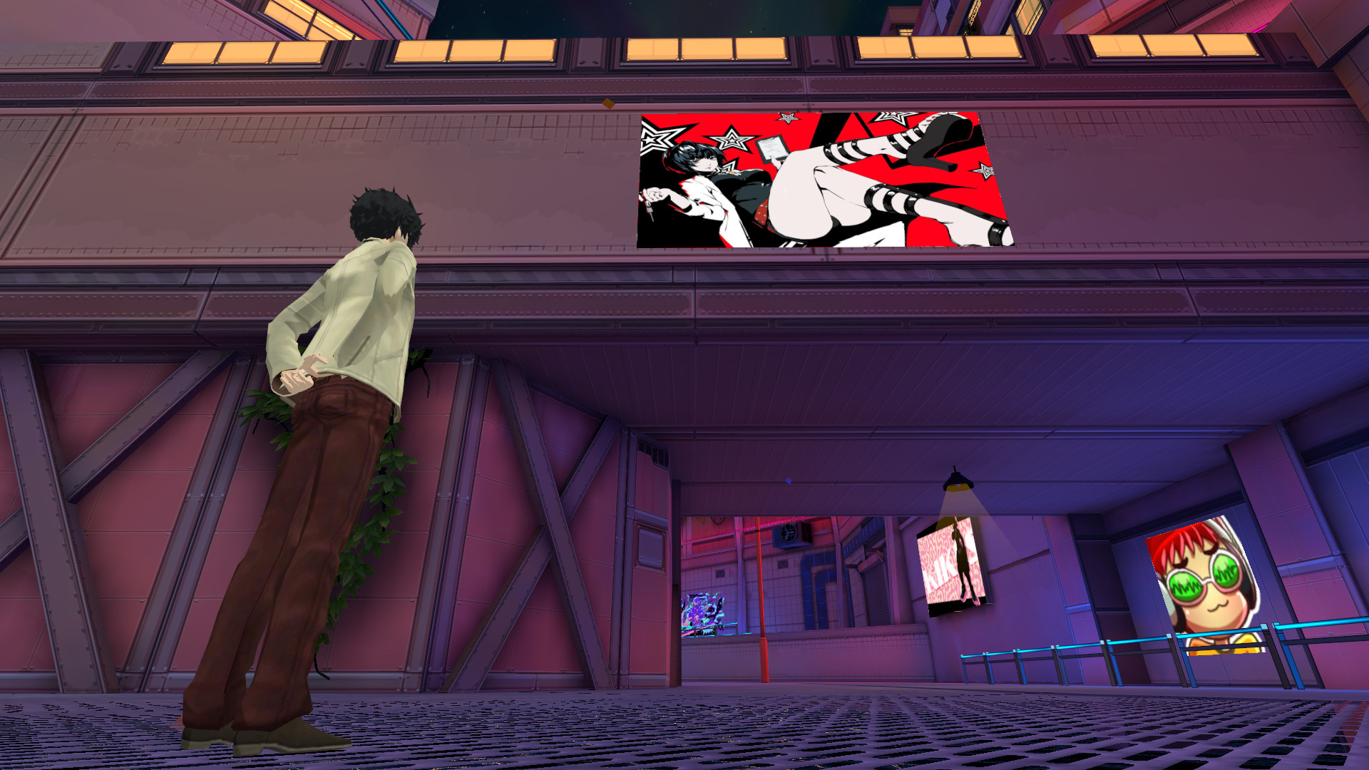 Ren Amamiya (Persona 5 Dancing) Mod for Bomb Rush Cyberfunk | BRC Mods