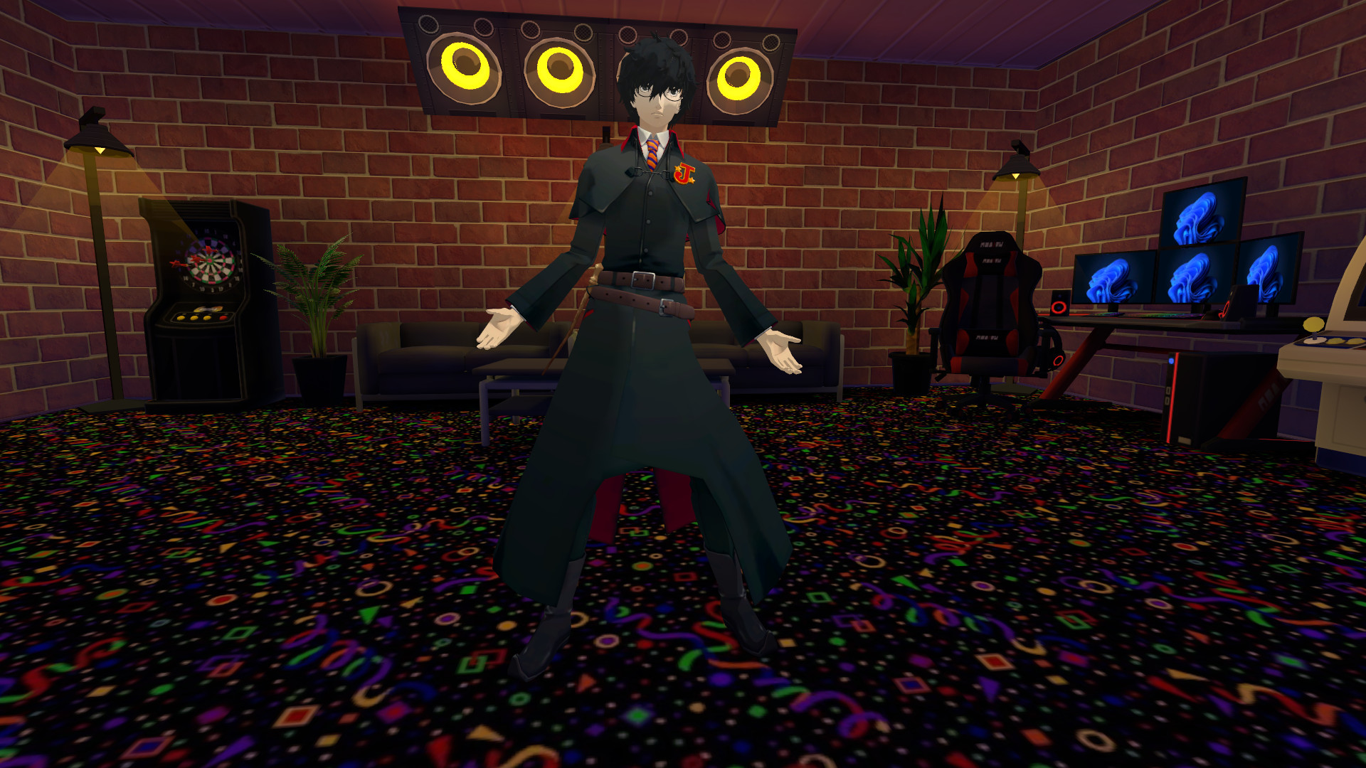 Ren Amamiya (Persona 5 Dancing) Mod for Bomb Rush Cyberfunk | BRC Mods