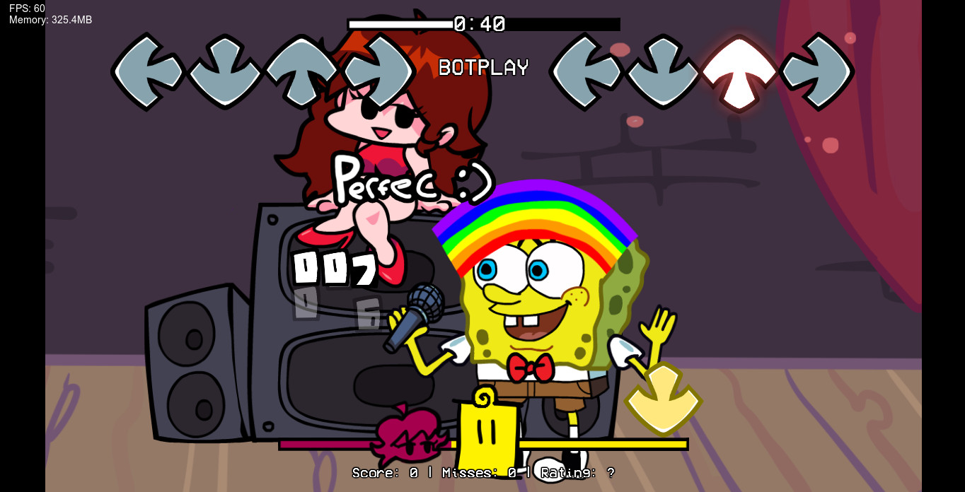Playable Patrick Star Show SpongeBob + FLA Mod for Friday Night Funkin ...