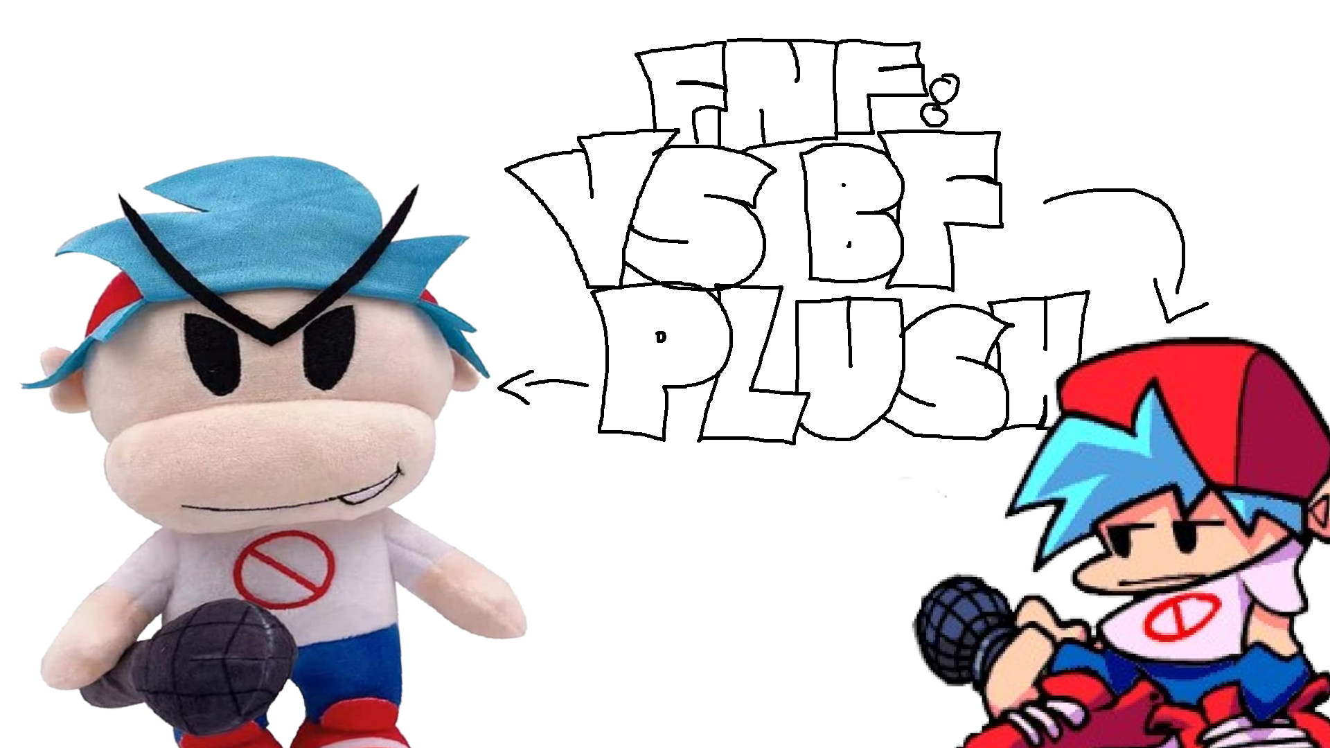 VS. BF Plush (ONE SHOT) Mod for Friday Night Funkin' | FNF Mods