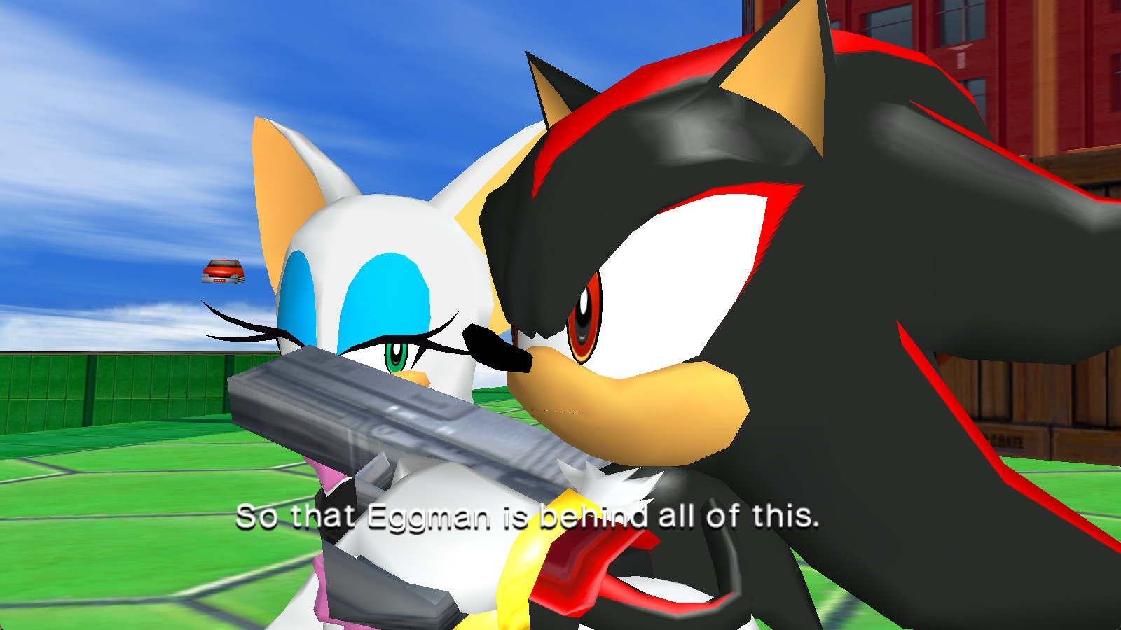 Shadow with a Gun Mod for Sonic Heroes | SH Mods