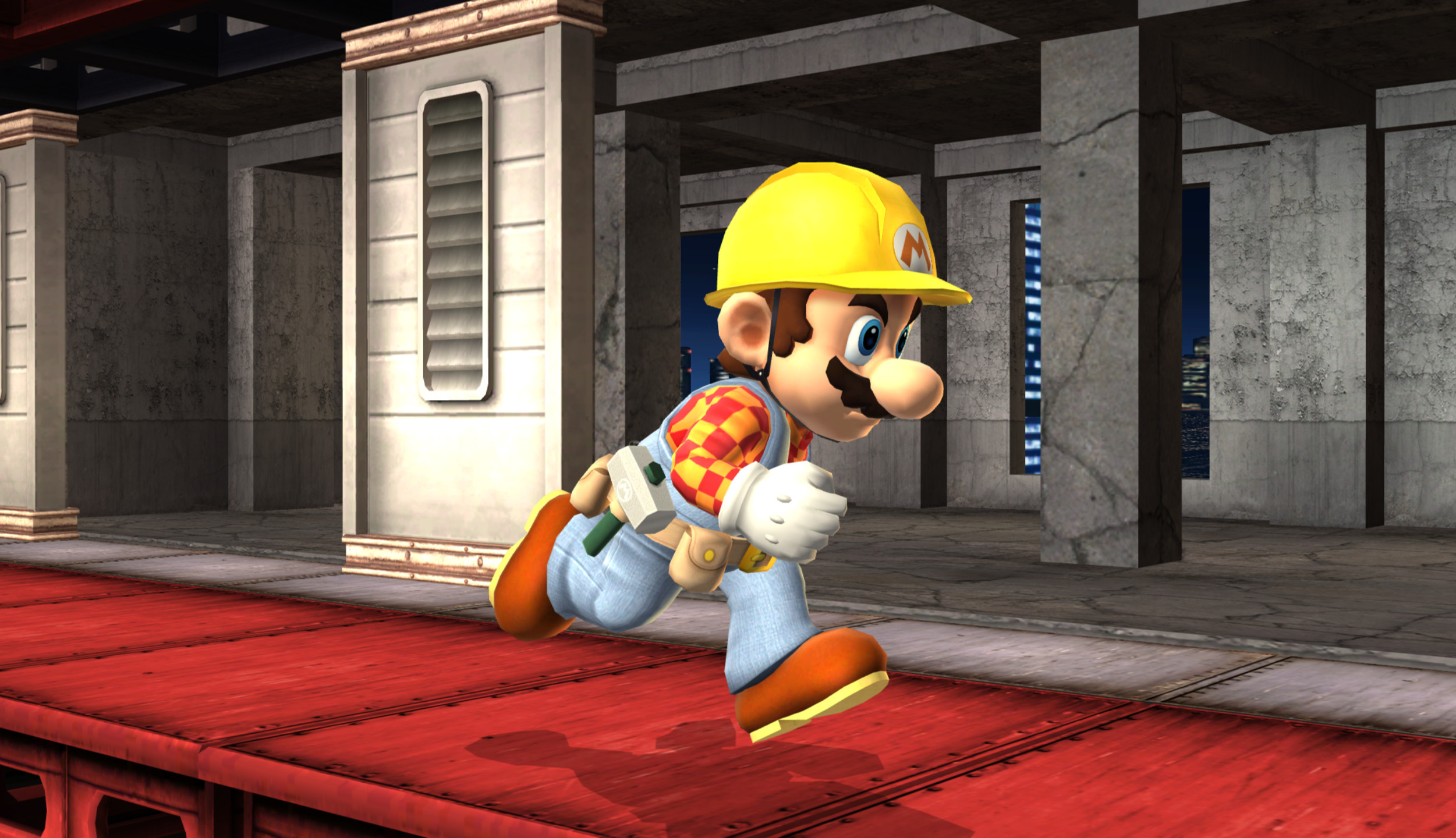 Smash 3C Builder Mario 2.0 Mod for Super Smash Bros. Brawl | Brawl Mods