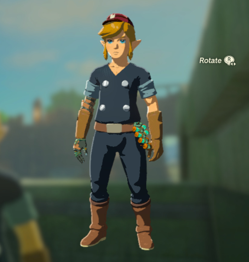 Engineer's Clothes from Spirit Tracks Mod for The Legend of Zelda ...
