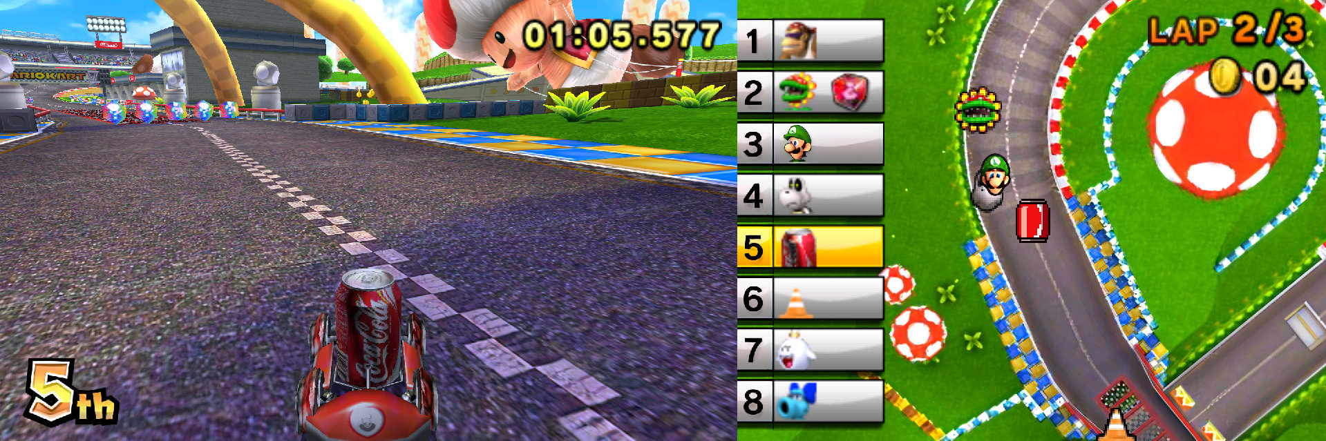 Coke + Fanta Mod for Mario Kart 7 | MK7 Mods