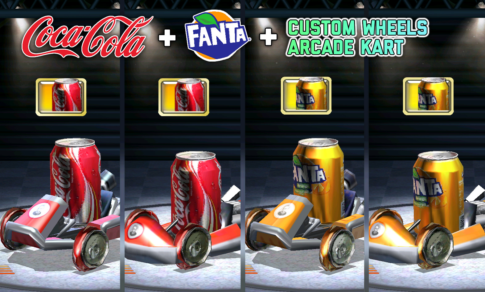 Coke + Fanta Mod for Mario Kart 7 | MK7 Mods