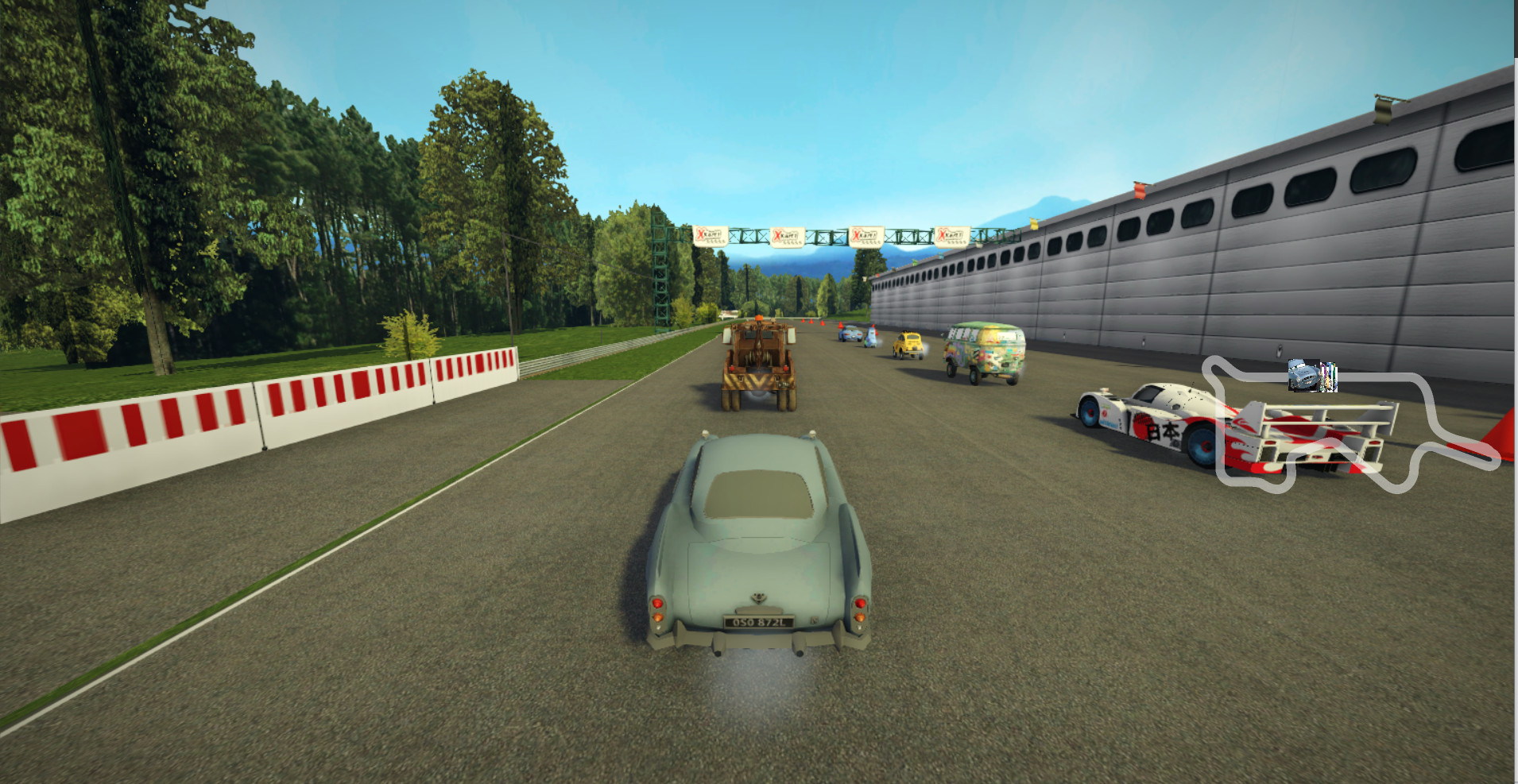 Pixar Cars Expansion Pack Mod for SuperTuxKart | STK Mods