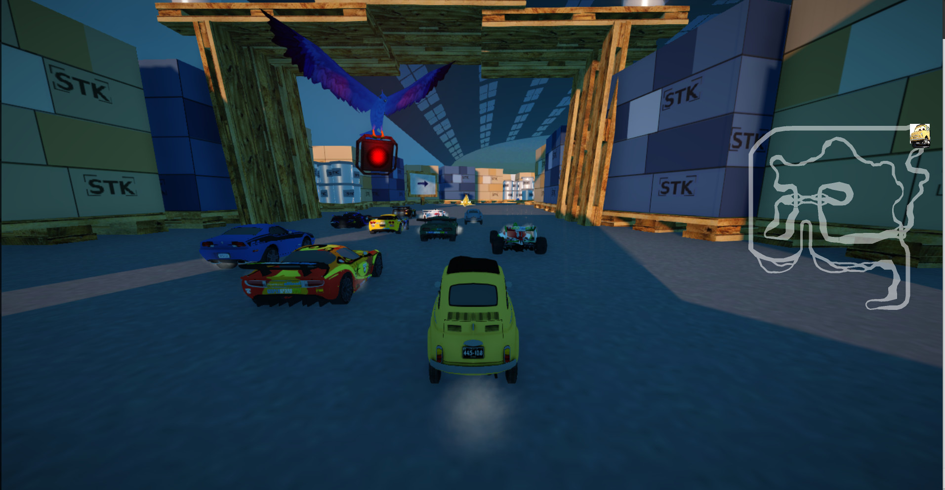 Pixar Cars Expansion Pack Mod for SuperTuxKart | STK Mods