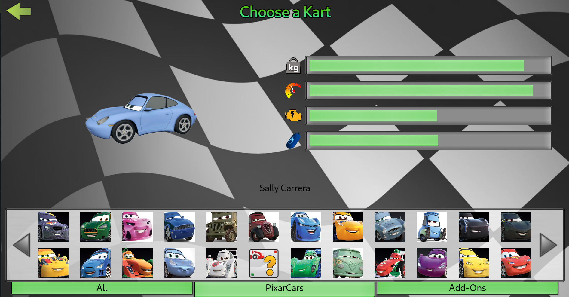 Pixar Cars Expansion Pack Mod for SuperTuxKart | STK Mods