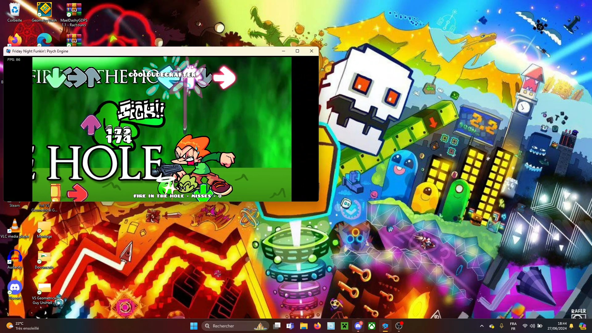 FIRE IN THE HOLE: Logodomy Ultra Difficulty Mod for Friday Night Funkin ...