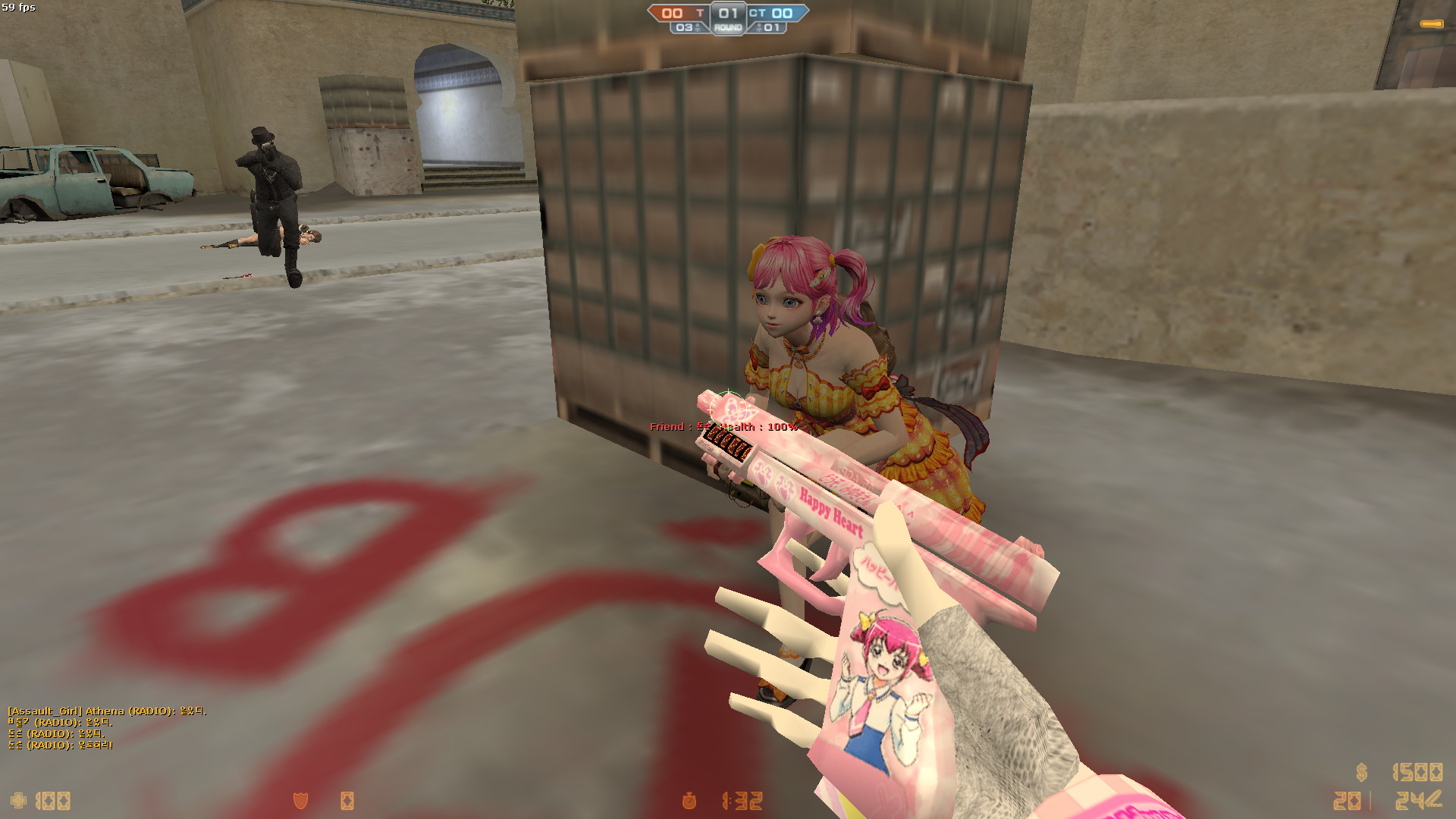 CSO Idol Shiho Mod for Counter-Strike 1.6 | CS1.6 Mods