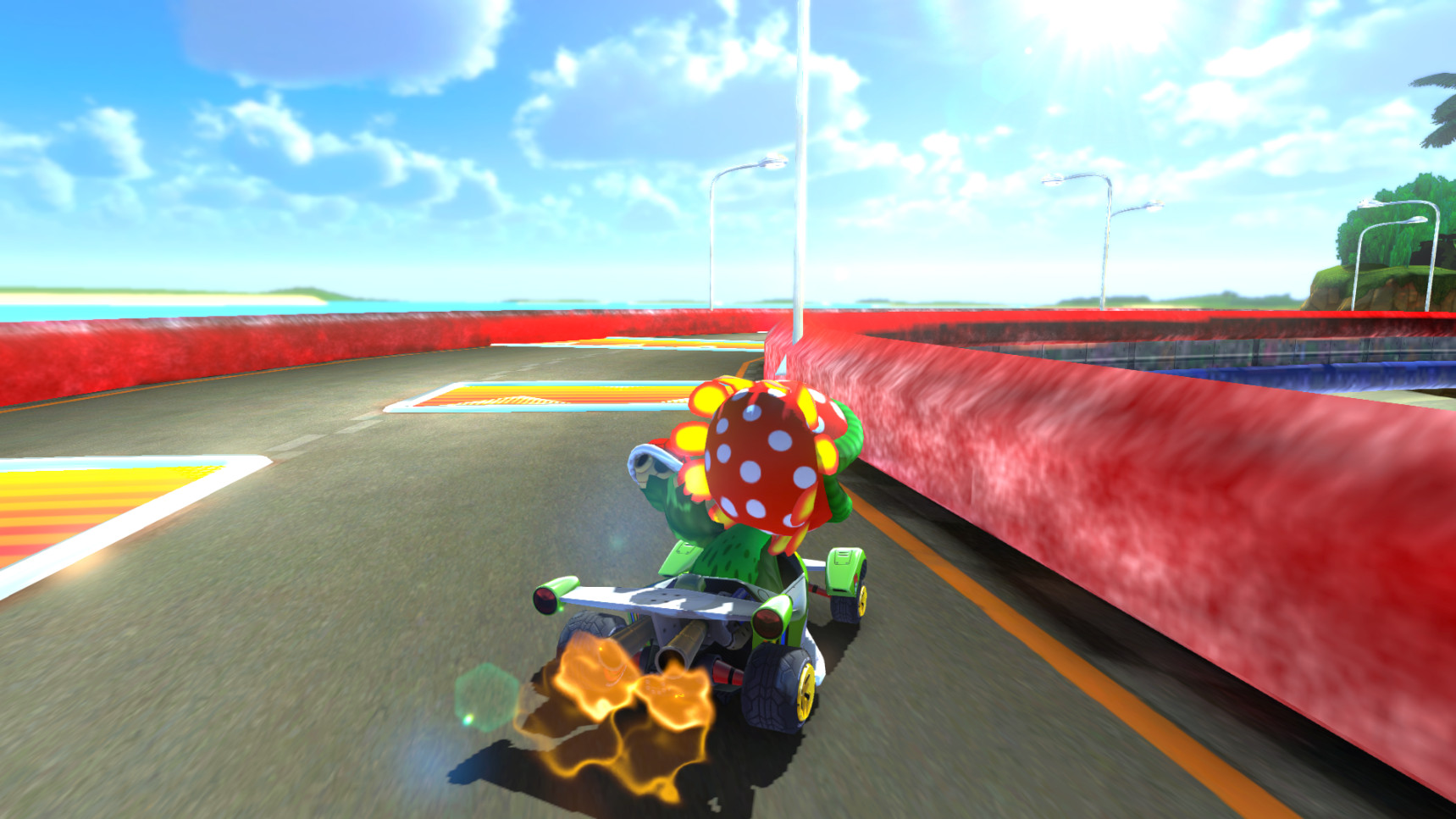 Triforce Mario Highway / Mario Beach (Base Style) Mod for Mario Kart 8 ...