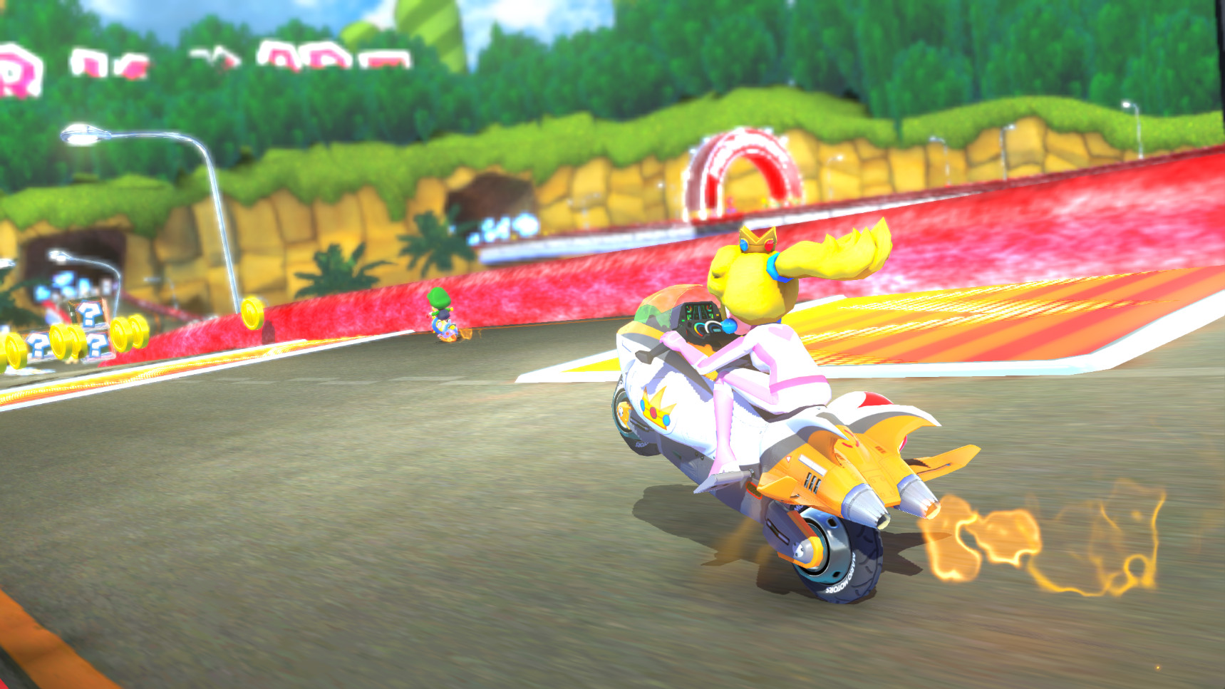 Triforce Mario Highway / Mario Beach (Base Style) Mod for Mario Kart 8 ...